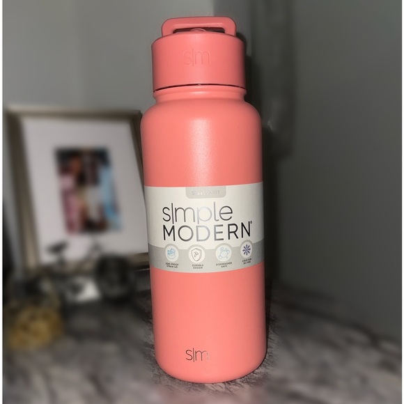 Simple Modern | Dining | Simple Modern Coral Water Bottle | Poshmark